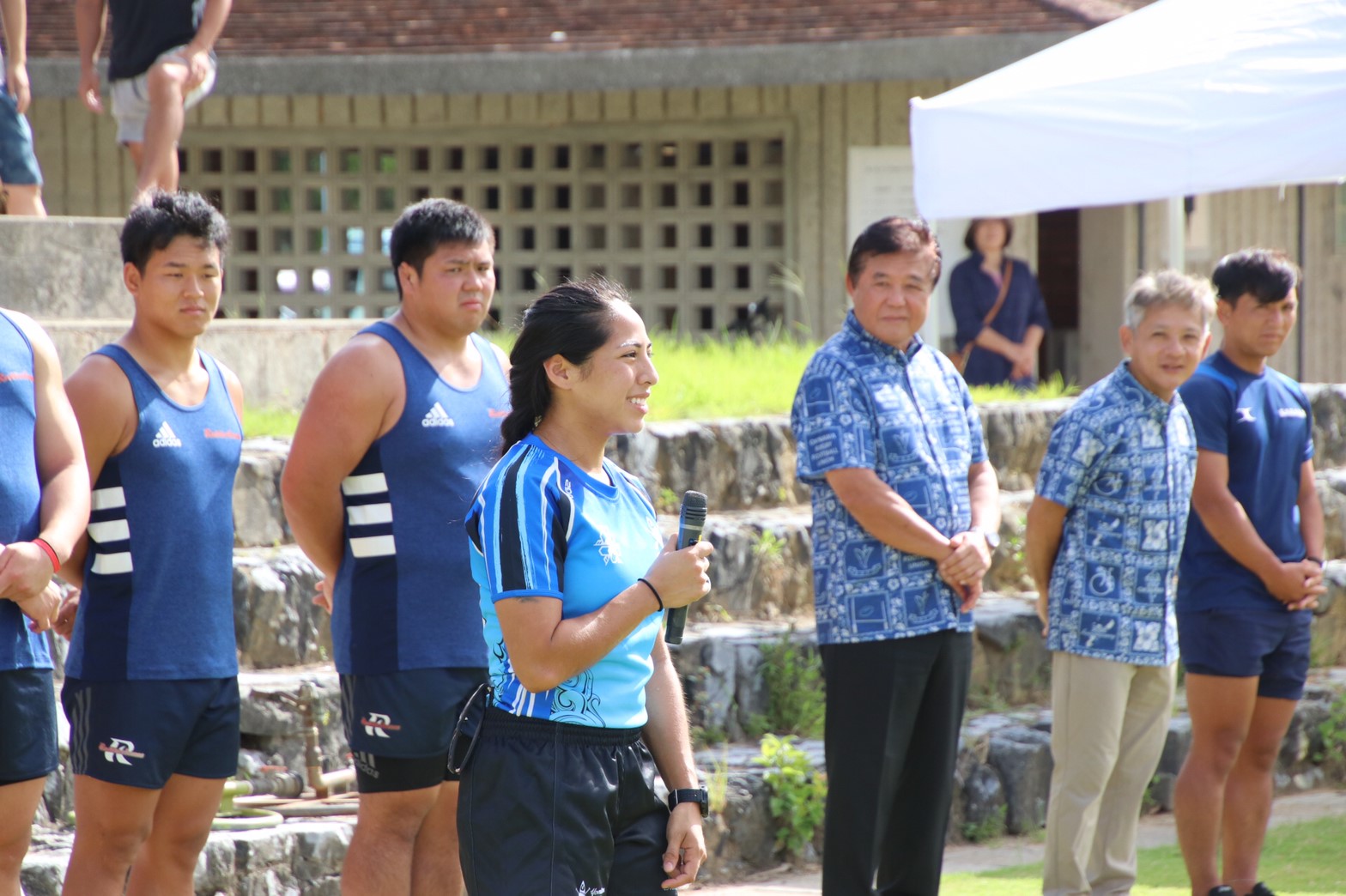 第1回 デイゴRugby Festival【開会式】 | デイゴ ラグビースクール公式サイト