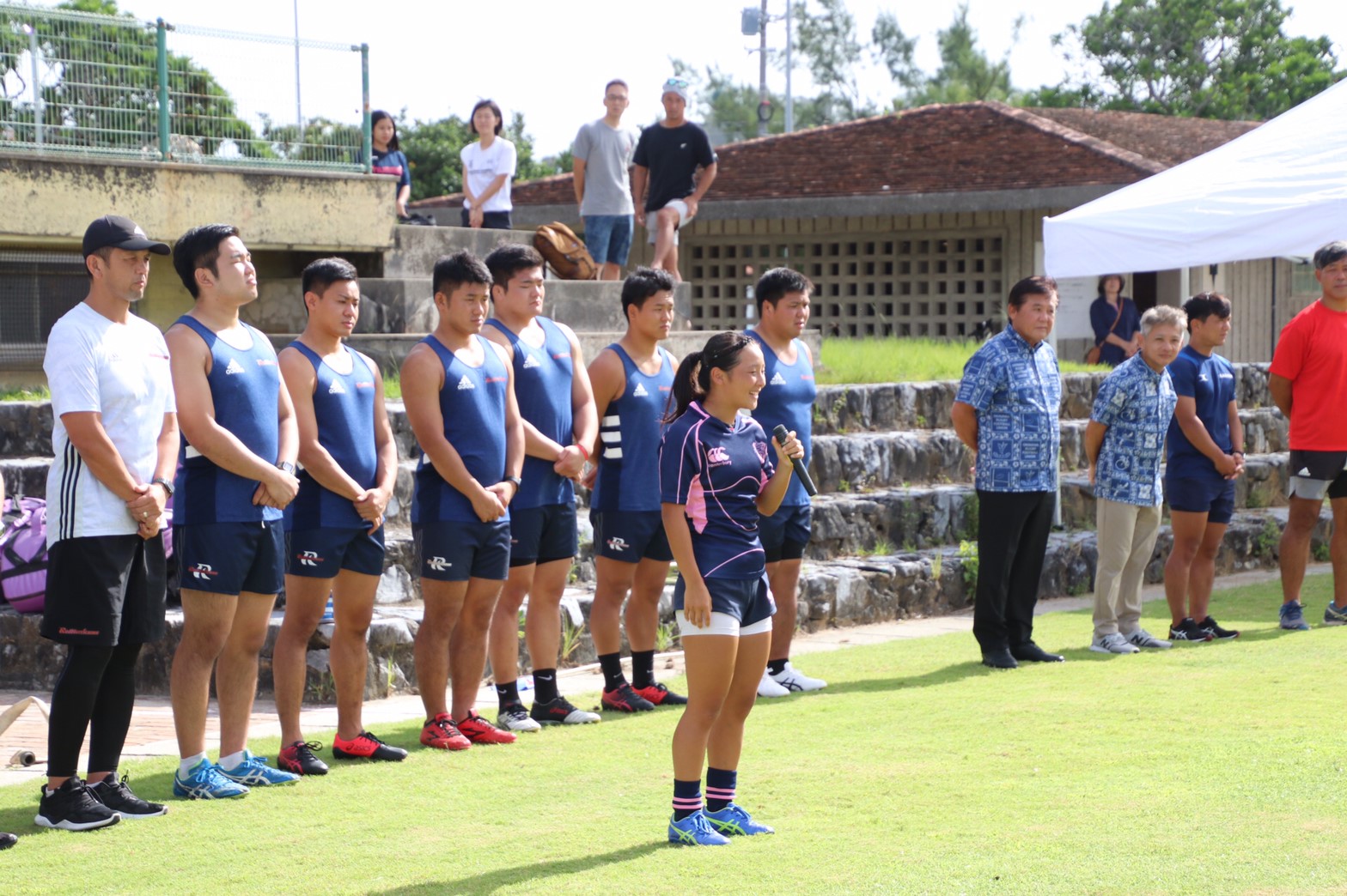 第1回 デイゴRugby Festival【開会式】 | デイゴ ラグビースクール公式サイト
