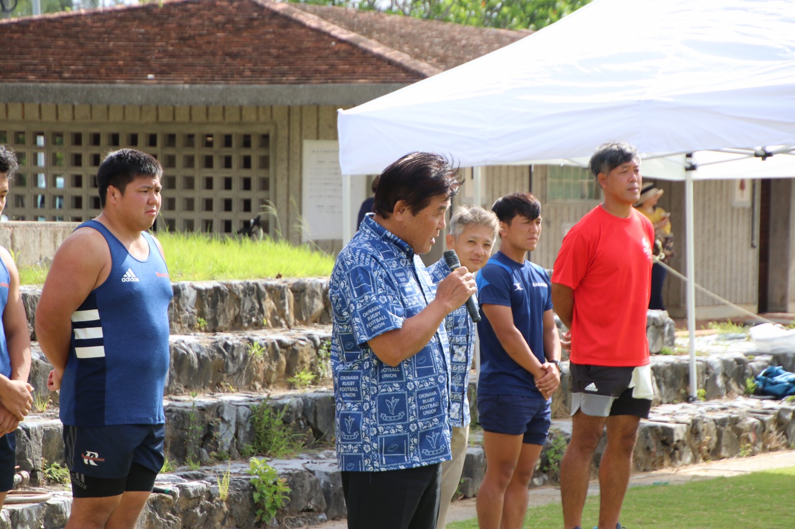 第1回 デイゴRugby Festival【開会式】 | デイゴ ラグビースクール公式サイト